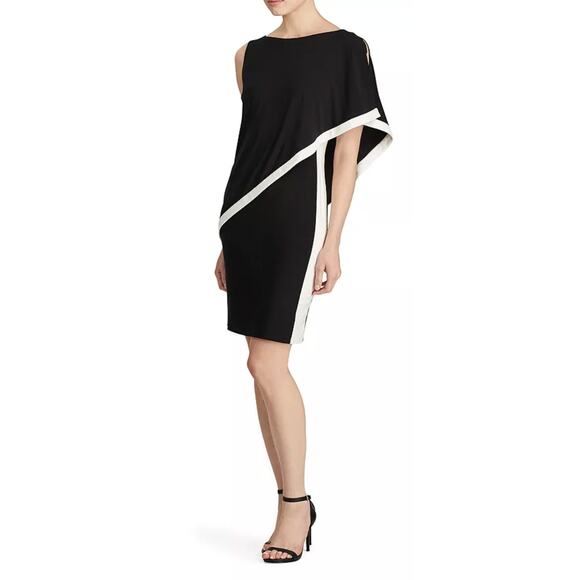 Lauren Ralph Lauren | Dresses | Lauren Ralph Lauren Colorblock Overlay ...